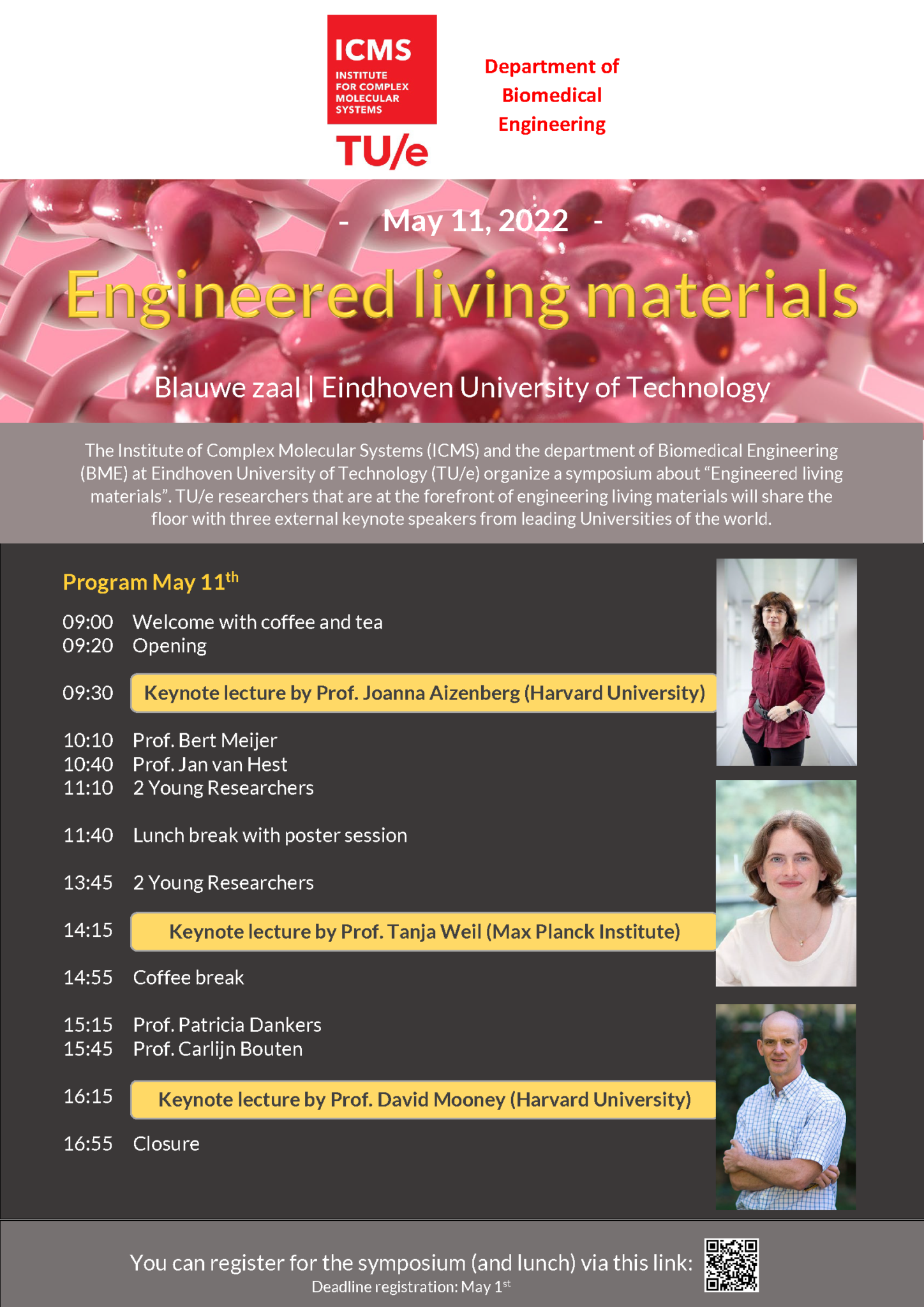 SYMPOSIUM ON ‘ENGINEERED LIVING MATERIALS’ – Centre for Living Technologies